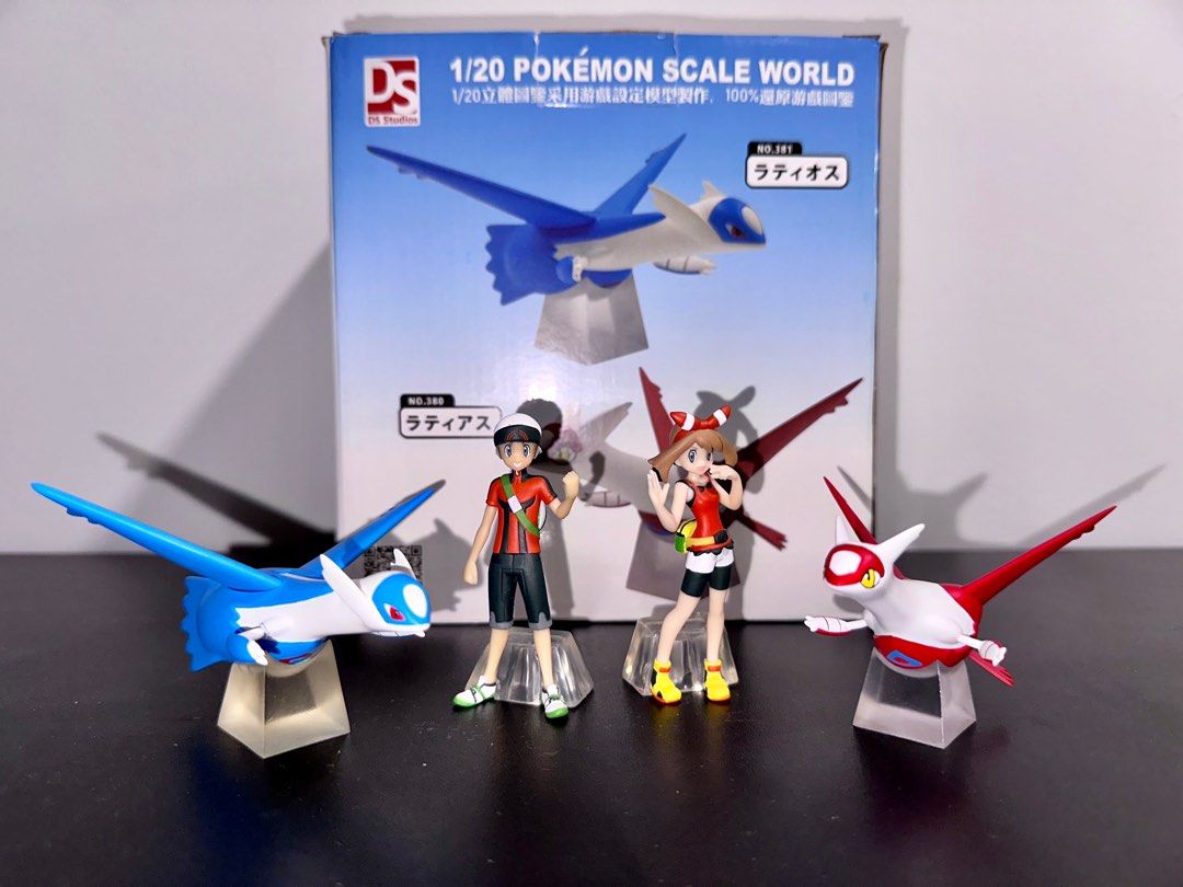 Pokemon Scale World - Latios and Latias 1/20, Hobbies & Toys, Toys ...
