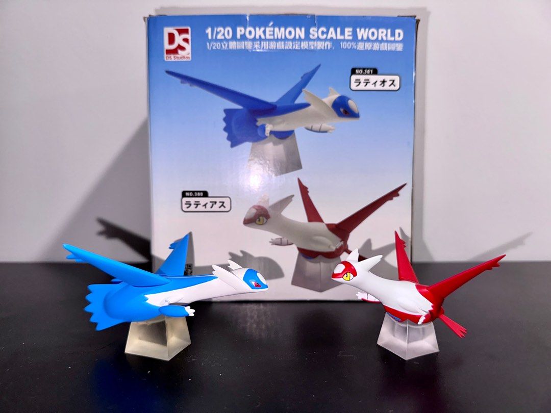 Pokemon Scale World - Latios and Latias 1/20, Hobbies & Toys, Toys ...