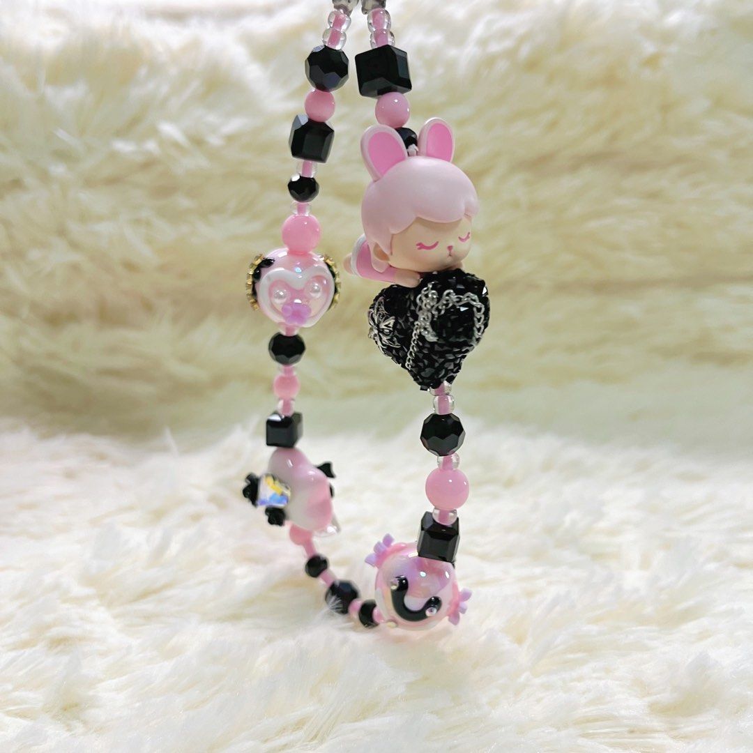 Popmart Bunny phone charm, Hobbies & Toys, Toys & Games on Carousell