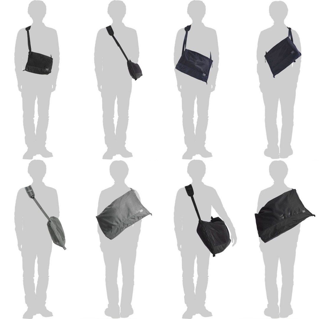PORTER SCREEN FRONT SACK, Men's Fashion, Bags, Sling Bags on Carousell