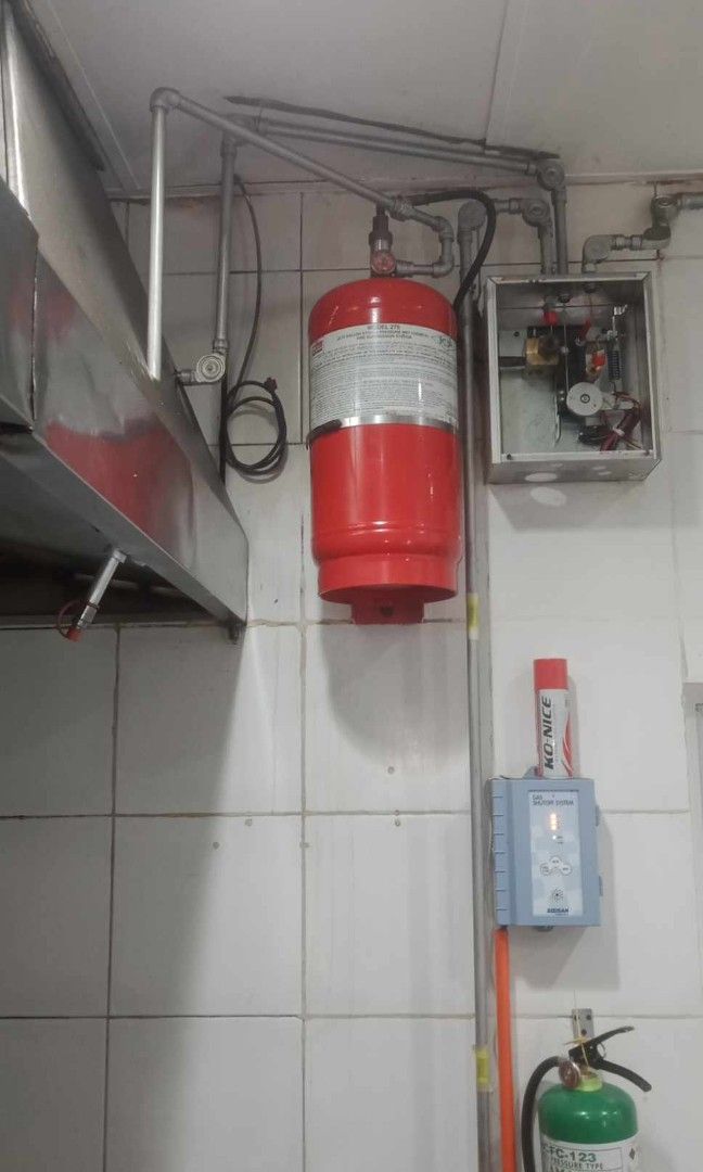 Preventive and Maintenance KFSS Kitchen Fire Suppression System Bfp ...
