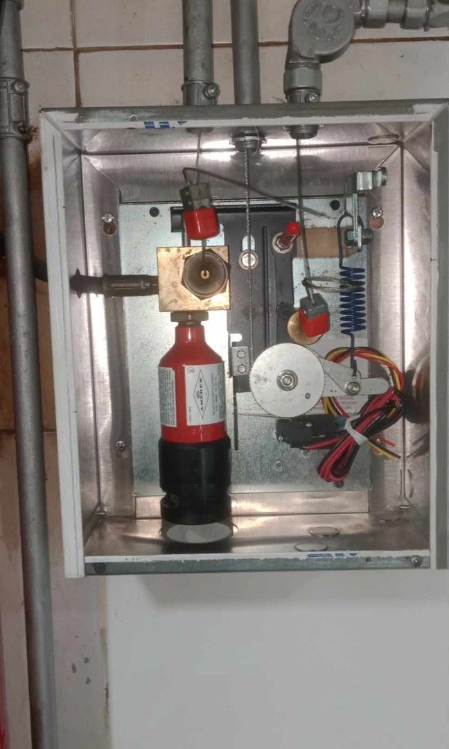 Preventive and Maintenance KFSS Kitchen Fire Suppression System Bfp ...