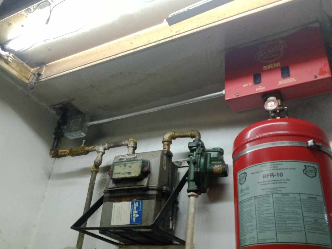 Preventive and Maintenance Kitchen Fire Suppression System Bfp Approved ...