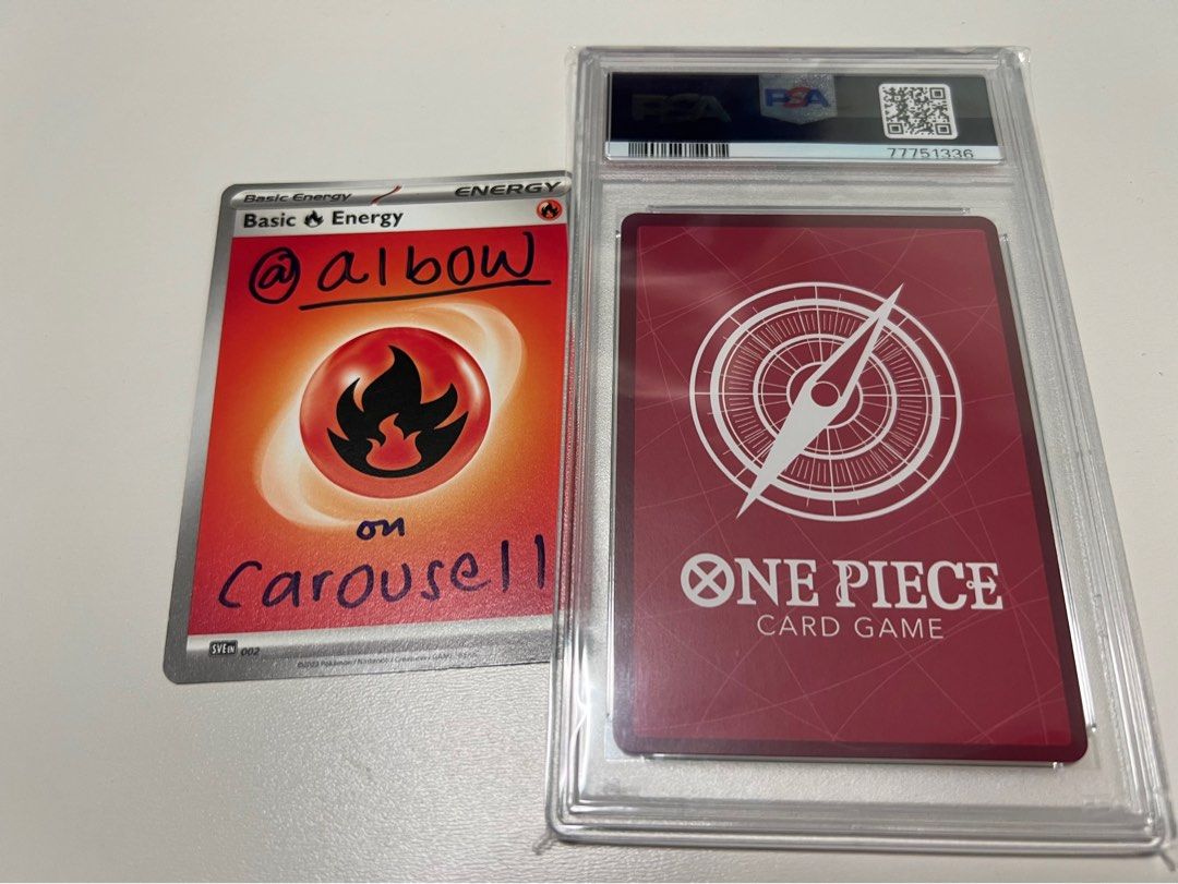 PSA 10 Portgas D. Ace leader Op3 one piece, Hobbies & Toys, Toys ...