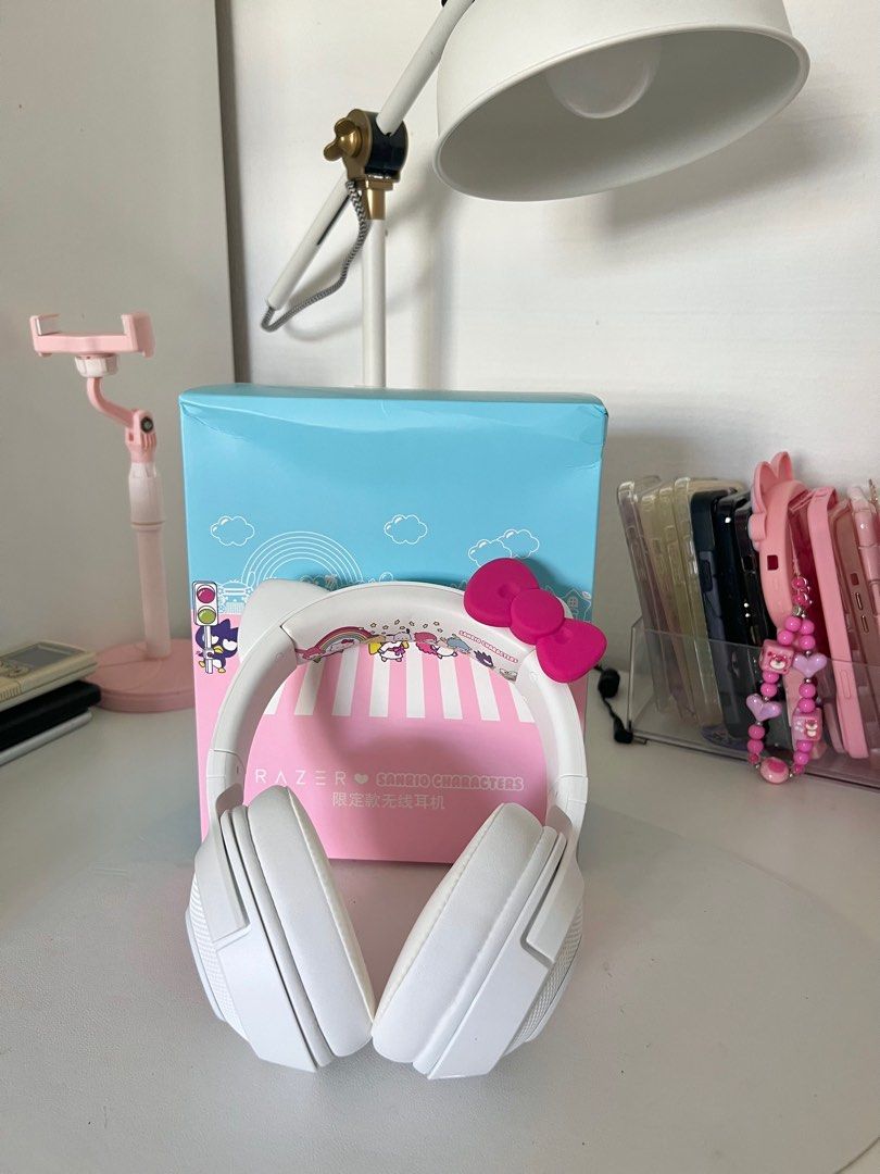 razer sanrio hello kitty bluetooth wireless headphone, Audio ...