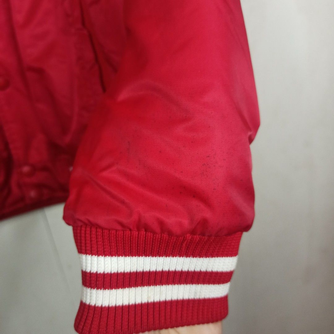 Red Monkey Company Satin Bomber Jacket, Men's Fashion, Coats, Jackets ...