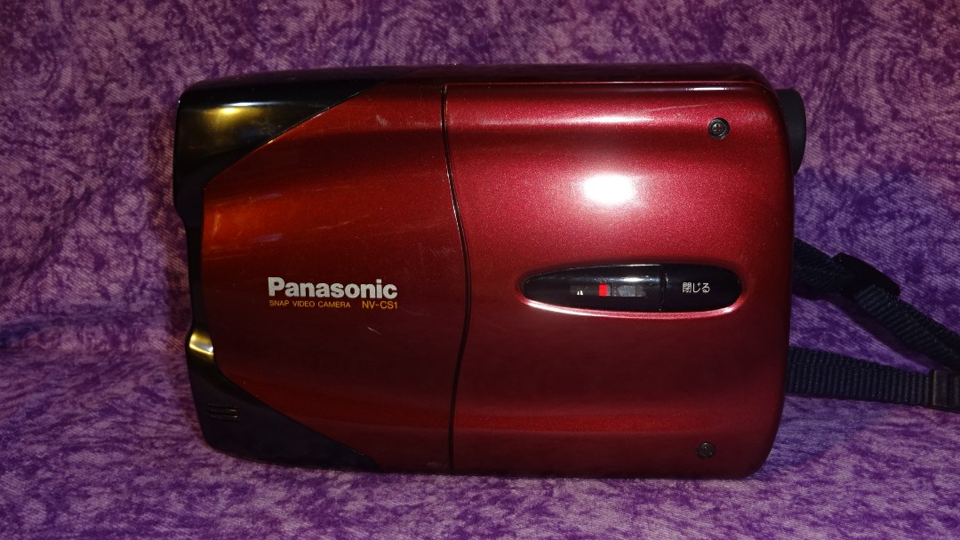 RED Panasonic Snap Video Camera NV-CS1 VHSC, Photography, Video Cameras ...