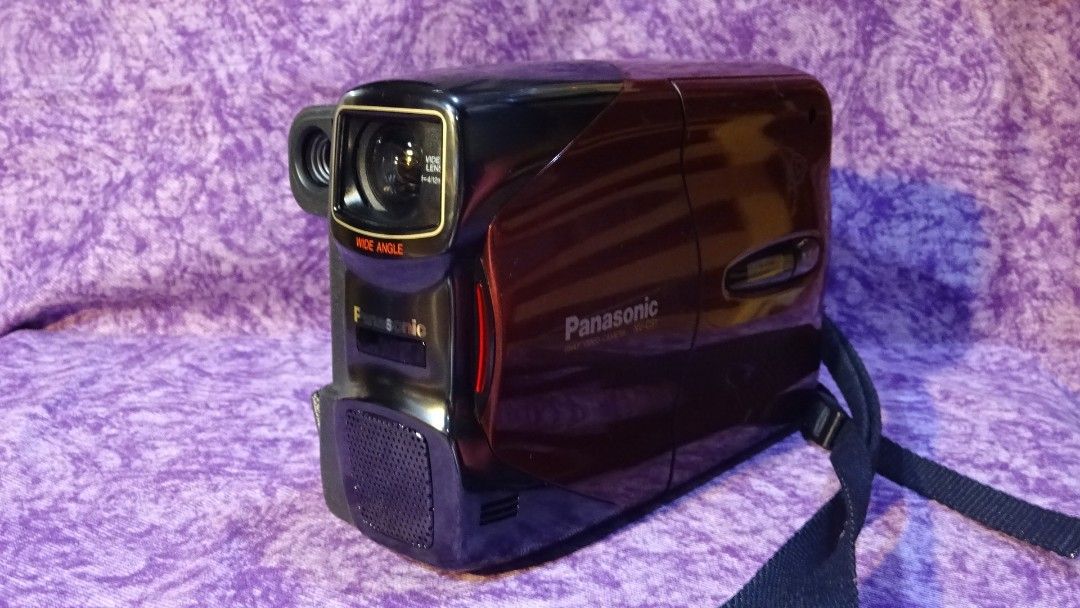 RED Panasonic Snap Video Camera NV-CS1 VHSC, Photography, Video Cameras ...