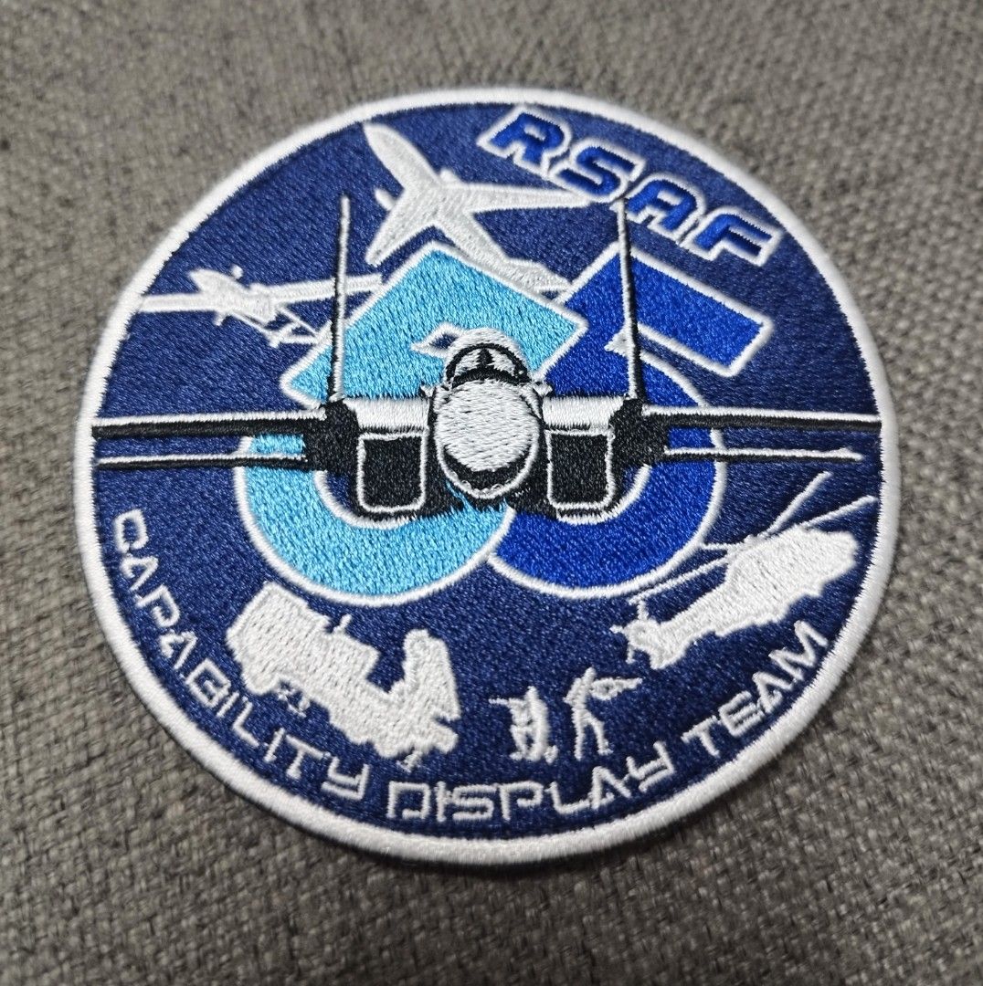 RSAF 55 OPEN HOUSE PATCH, Hobbies & Toys, Memorabilia & Collectibles ...