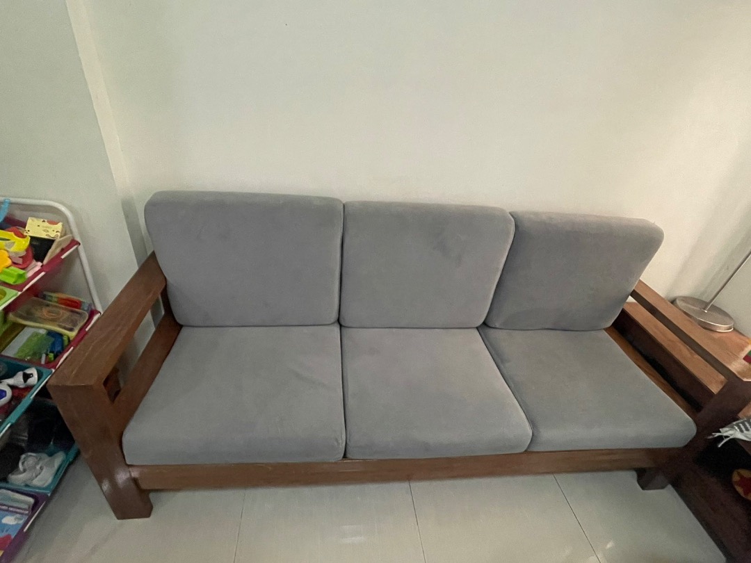 Sala Set Promo, Furniture & Home Living, Furniture, Sofas on Carousell