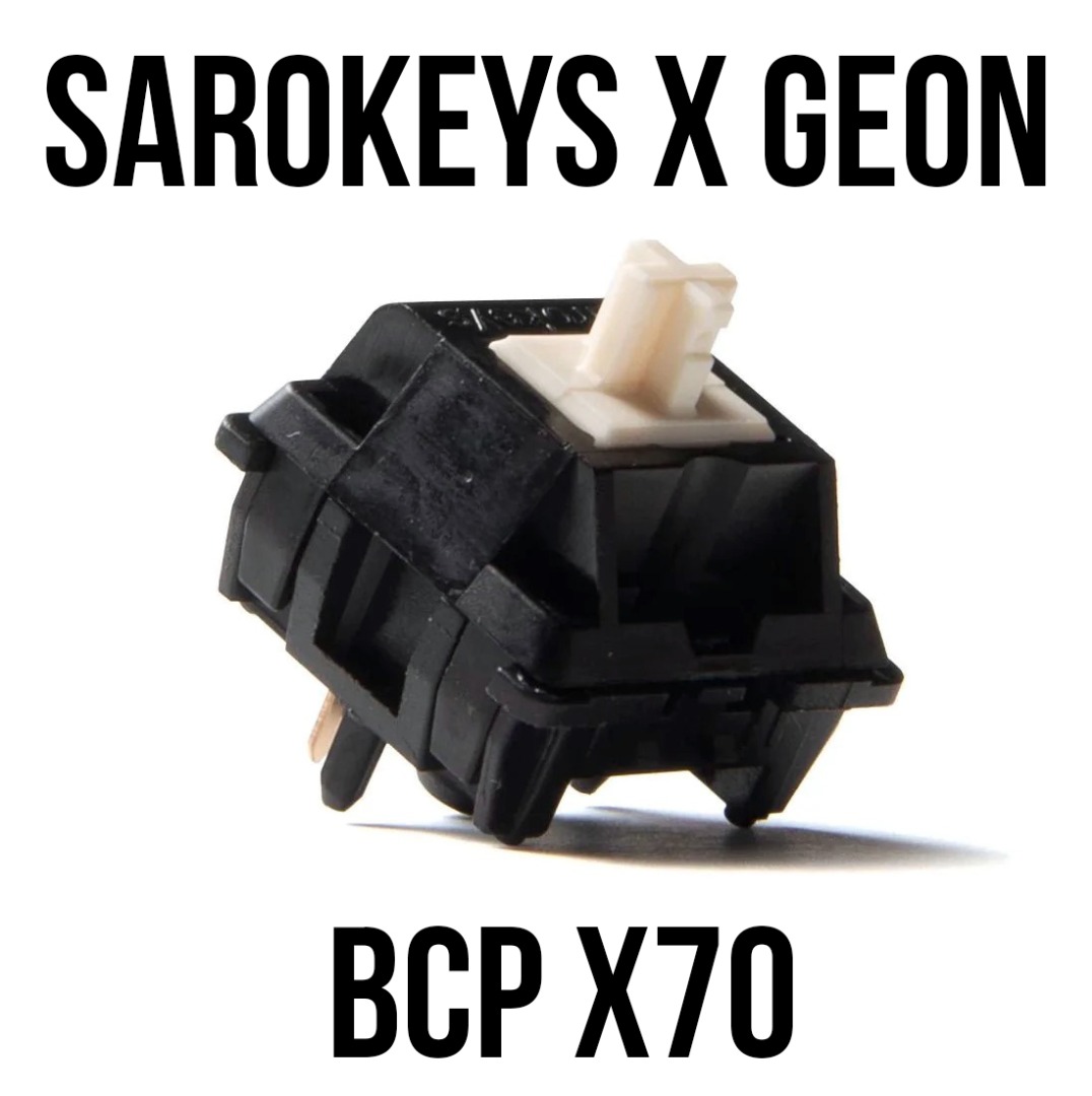 Sarokeys x Geon BCP x70 Keyboard Switches, Computers & Tech, Parts ...