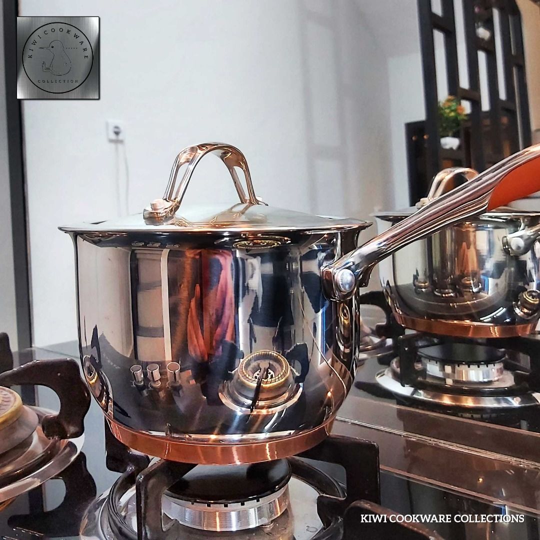 Sauce Pan Panci Susu Stainless Steel 14cm Premium Tebal Maxim Ekspor Ex ...