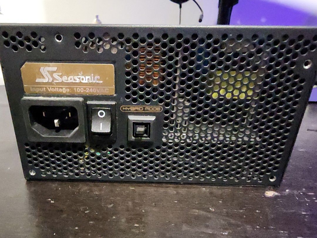 Seasonic Focus 650W Gold Full Modular, Computers & Tech, Parts ...