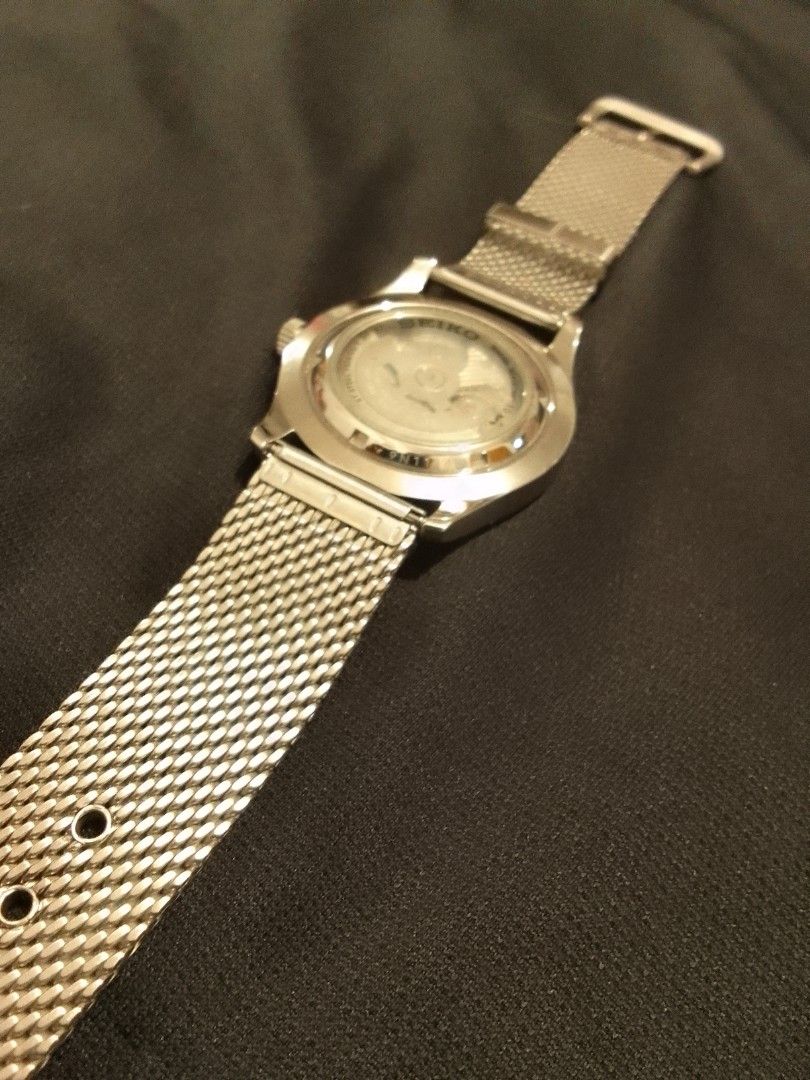 Seiko automatic with shark mesh, Men's Fashion, Watches & Accessories ...
