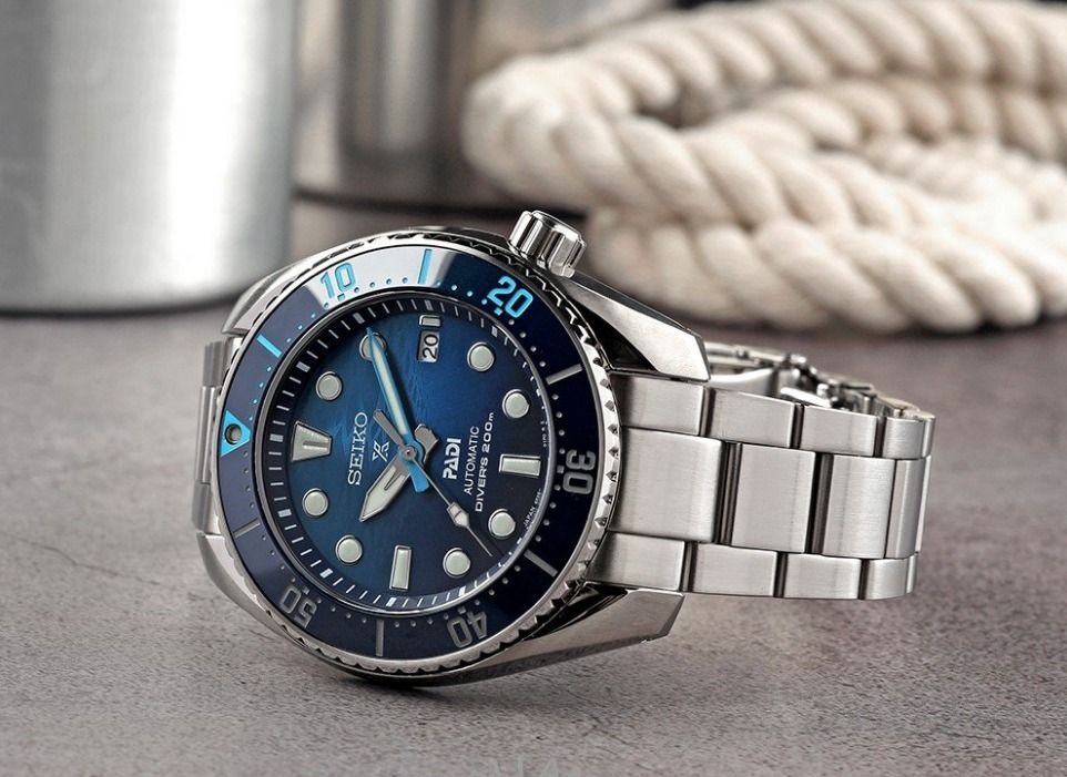 Seiko Prospex SPB375J1 King Sumo PADI Special Edition Blue Automatic ...