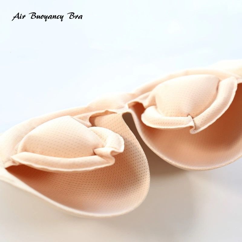Sexy Women Inflatable Bra Invisible Bra Traceless Gathered Thickened ...