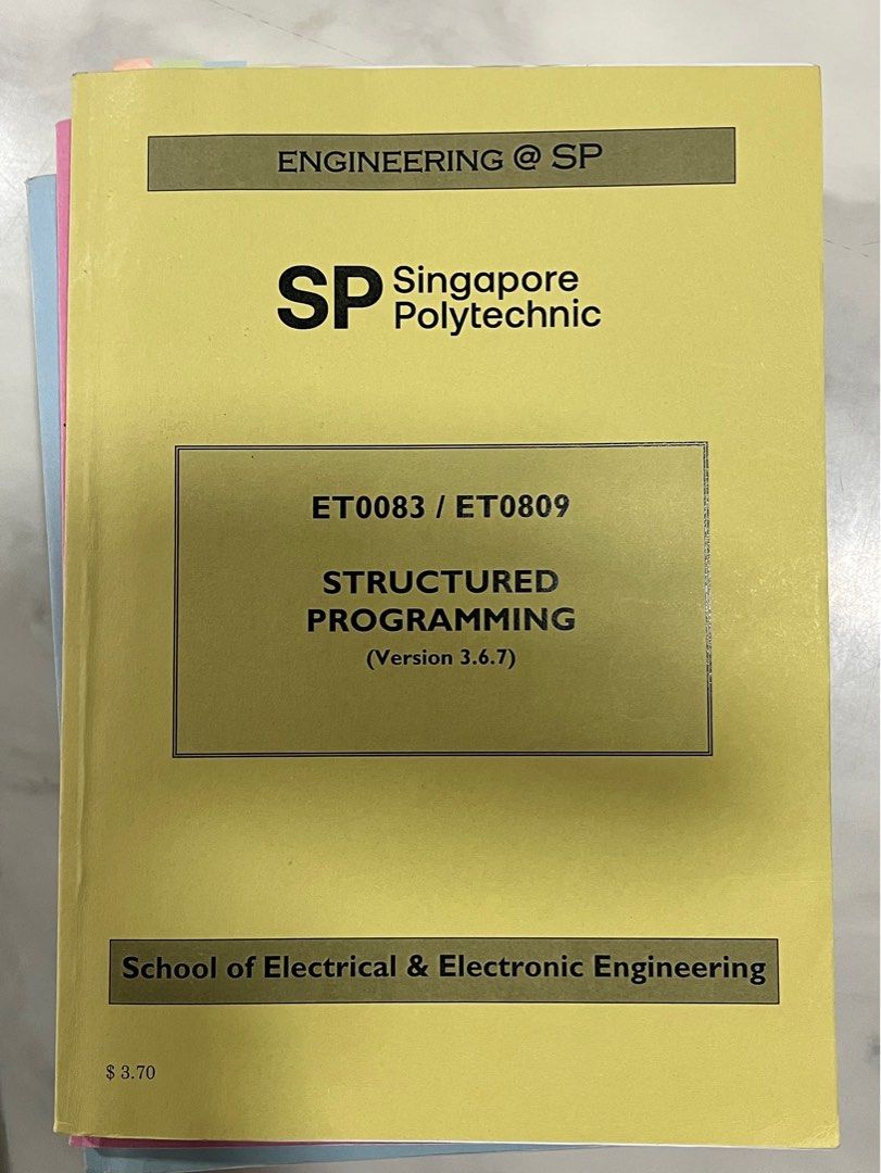 Singapore Polytechnic textbooks (SP), Hobbies & Toys, Books & Magazines ...