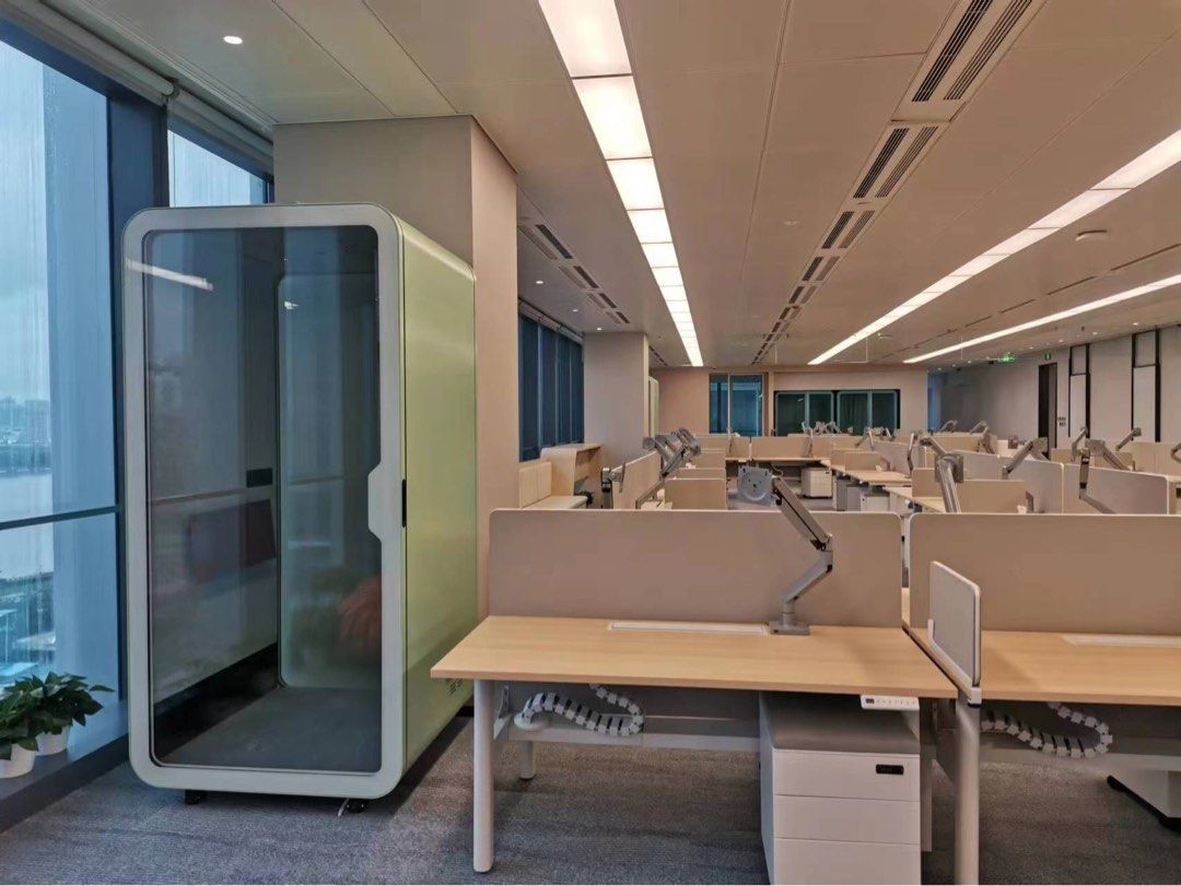 SitPod Solo+ Office Meeting Phone Booth / Pod Acoustic (Sound Proof ...