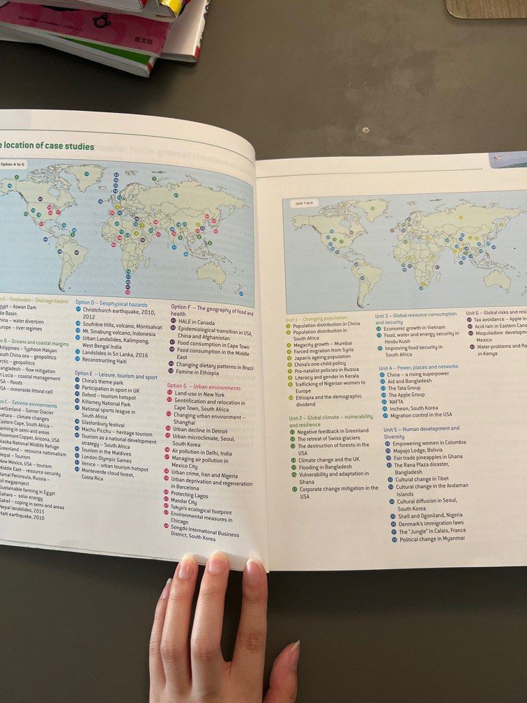 SL Geography IB Diploma, Hobbies & Toys, Books & Magazines, Textbooks ...