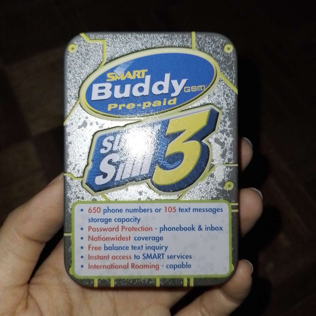 Smart Buddy Prepaid Super Sim 3 Case, Hobbies & Toys, Memorabilia ...