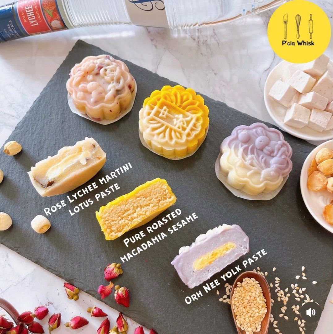 2023 Snowskin Mooncake [100% Made-from-Scratch Paste + Skin], Food ...