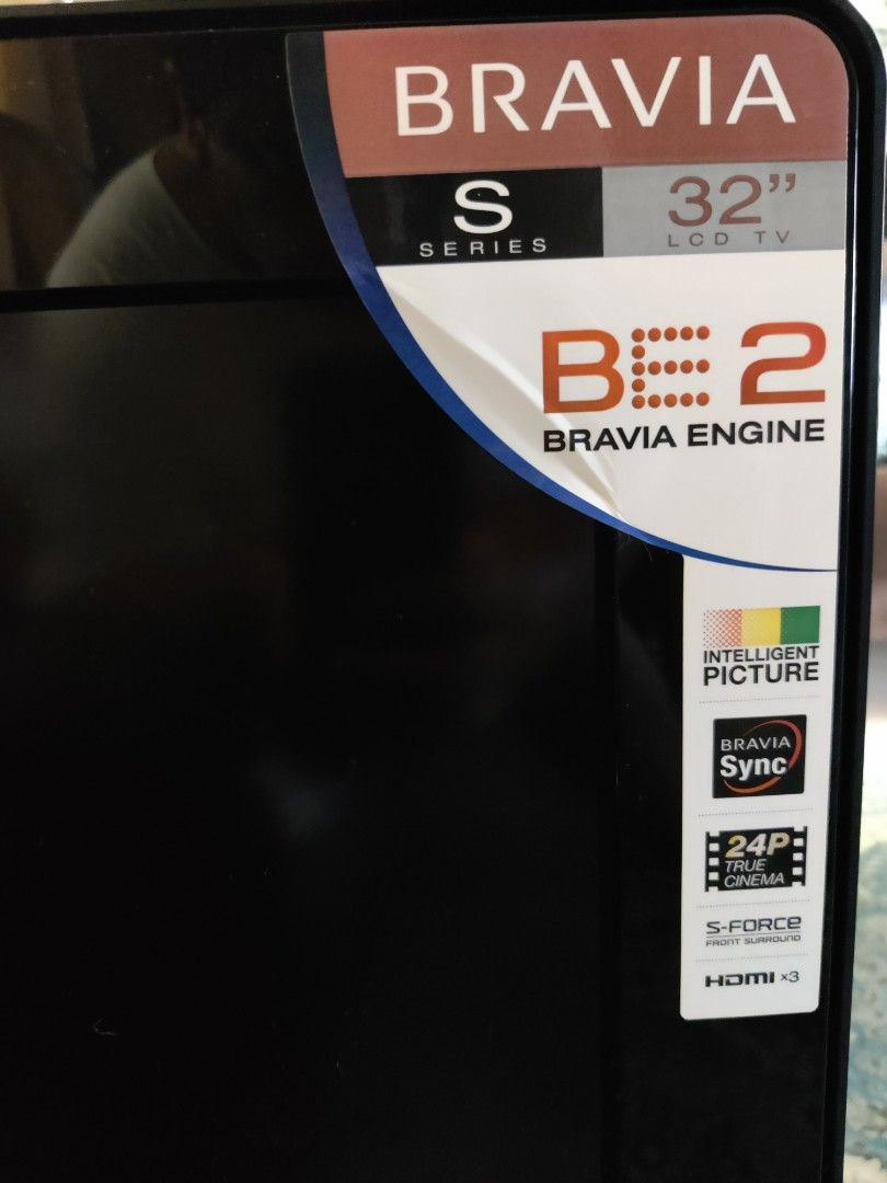 SONY BRAVIA 32 INCH LCD TV (KLV-32S400A) ORIGINAL SET, TV & Home Appliances, TV & Entertainment ...