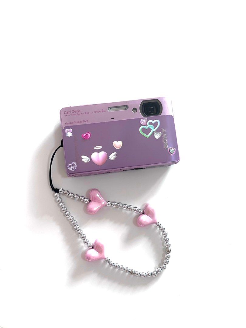 Sony Cyber-shot DSC-TX5/ Purple Pink camera/Vintage camera / Digital ...