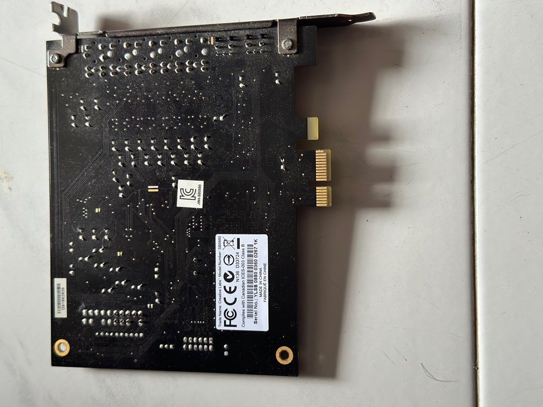 Sound blaster card x-go, Computers & Tech, Desktops on Carousell