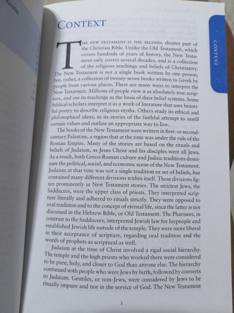 Spark Notes: The New Testament (Updated), Hobbies & Toys, Books ...