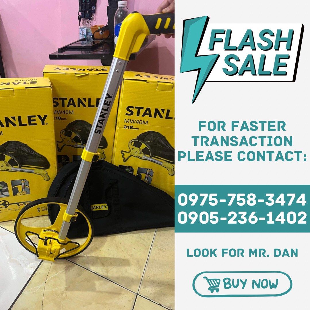 Stanley Measuring Wheel, Commercial & Industrial, Construction Tools ...