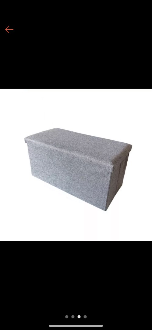 Storage Box Foot Rest, Furniture & Home Living, Furniture, Sofas on ...