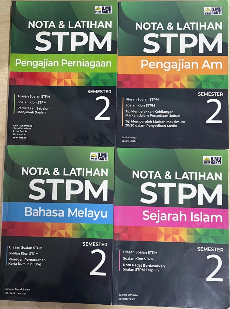 Buku Latihan STPM Semester 2, Hobbies & Toys, Books & Magazines ...