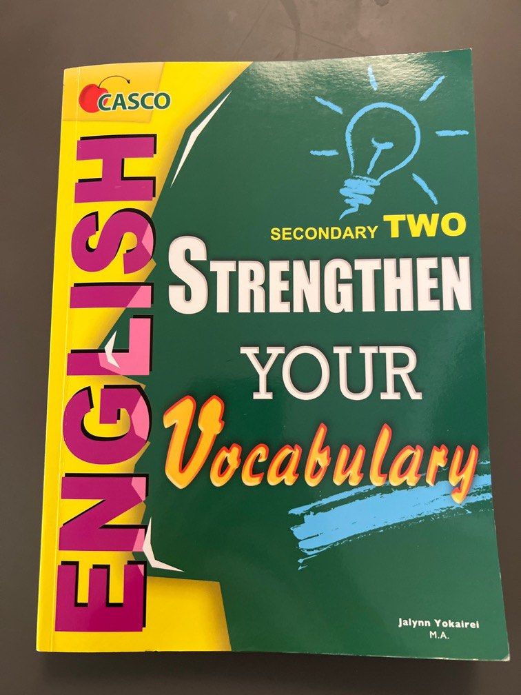 Strengthen your English Vocabulary - Secondary 2, Hobbies & Toys, Books & Magazines, Assessment ...