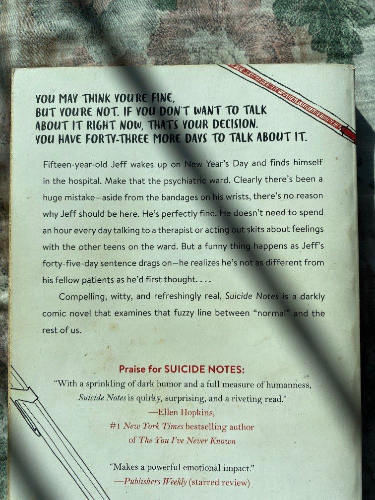 suicide notes michael thomas ford