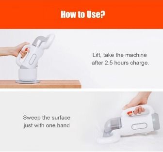 SWDK Dust Mite Vacuum KC101 KC101 Pro Wireless Dust Mite Controller ...