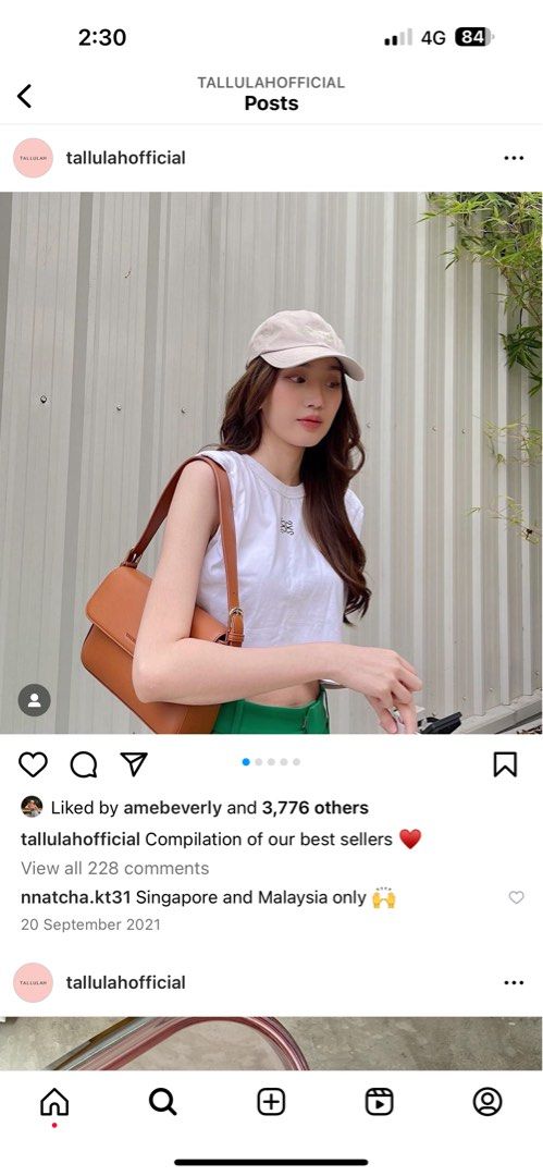 Tallulah TRISH (Tan), Women's Fashion, Bags & Wallets, Shoulder Bags on ...