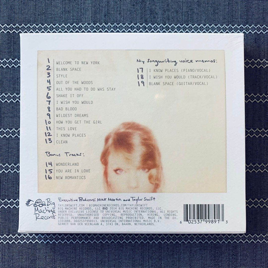 Taylor Swift - 1989 (Deluxe Edition) [Imported Edition] CD, Hobbies ...