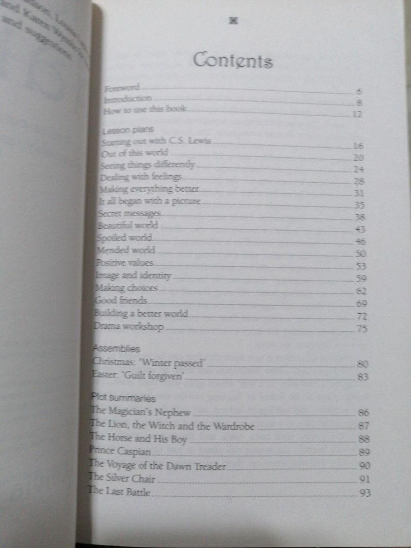 Teaching Narnia: A Cross-Curricular Classroom and Assembly Resource for ...