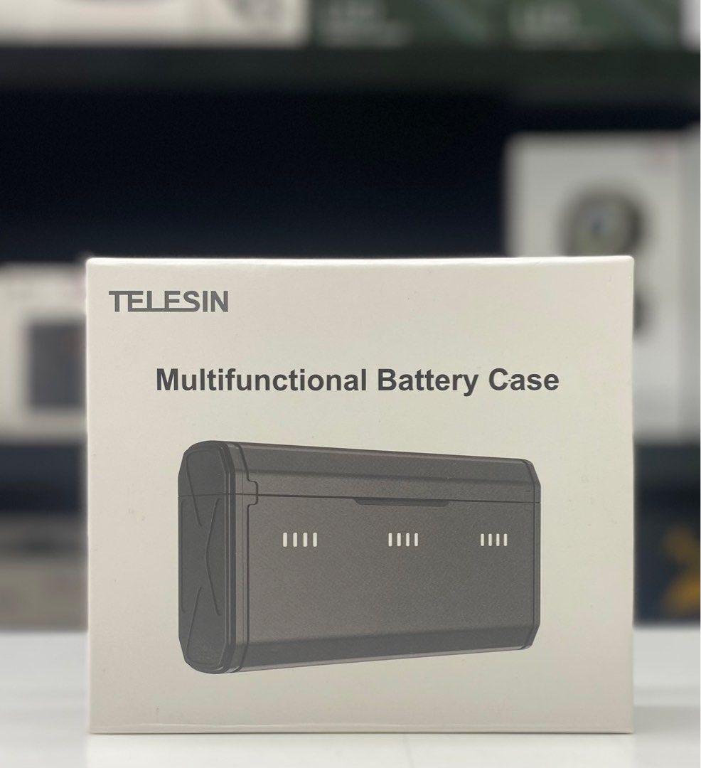 Telesin Pocket Multifunctional Storage Charging Box, Photography ...