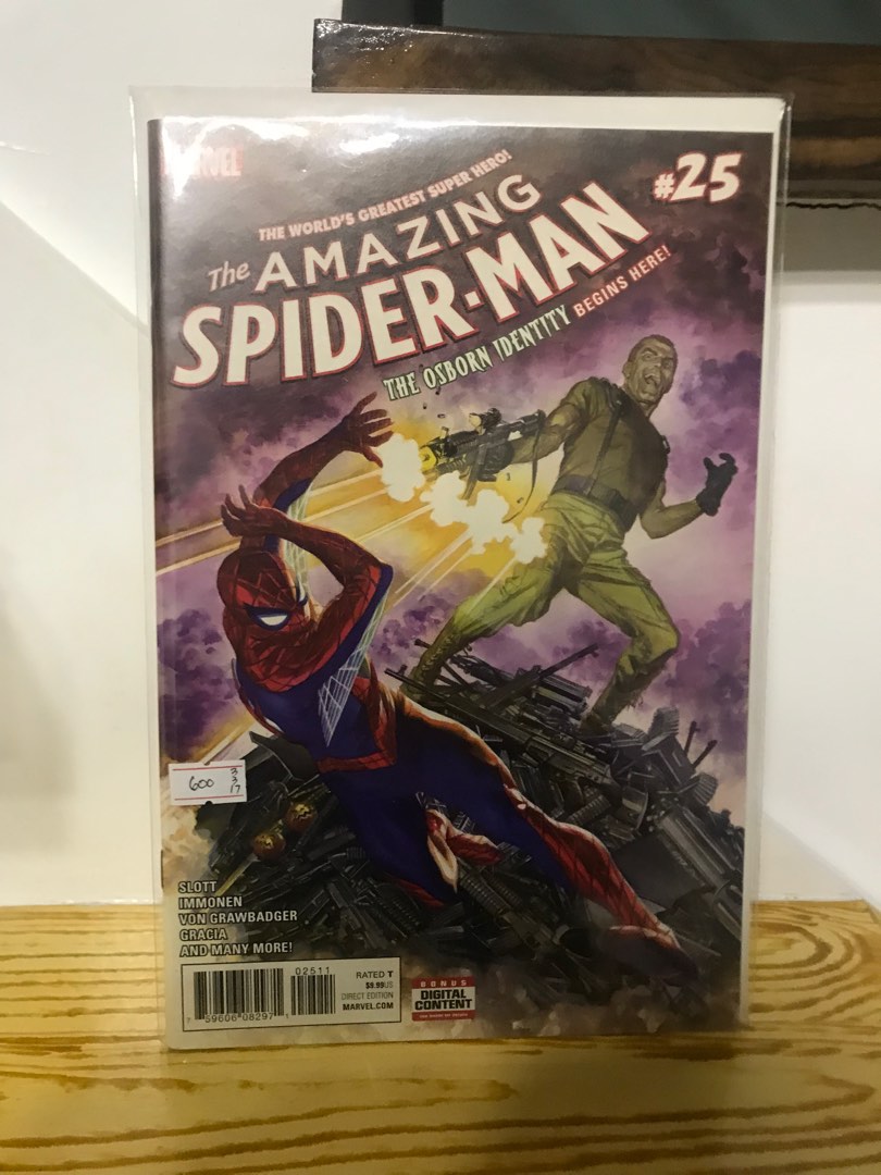 The Amazing Spider-Man #25 (2015), Hobbies & Toys, Books & Magazines ...