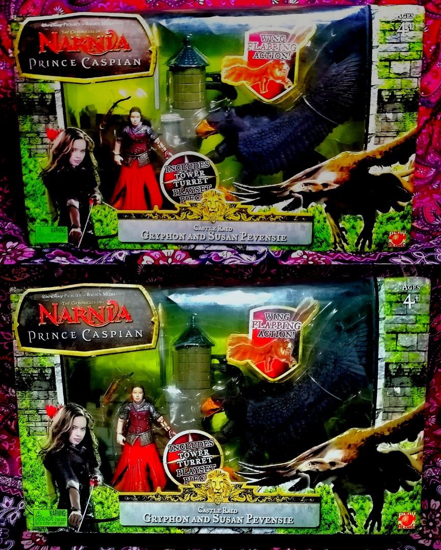 The Chronicles of Narnia Prince Caspian Toy Figures Narnia Action ...