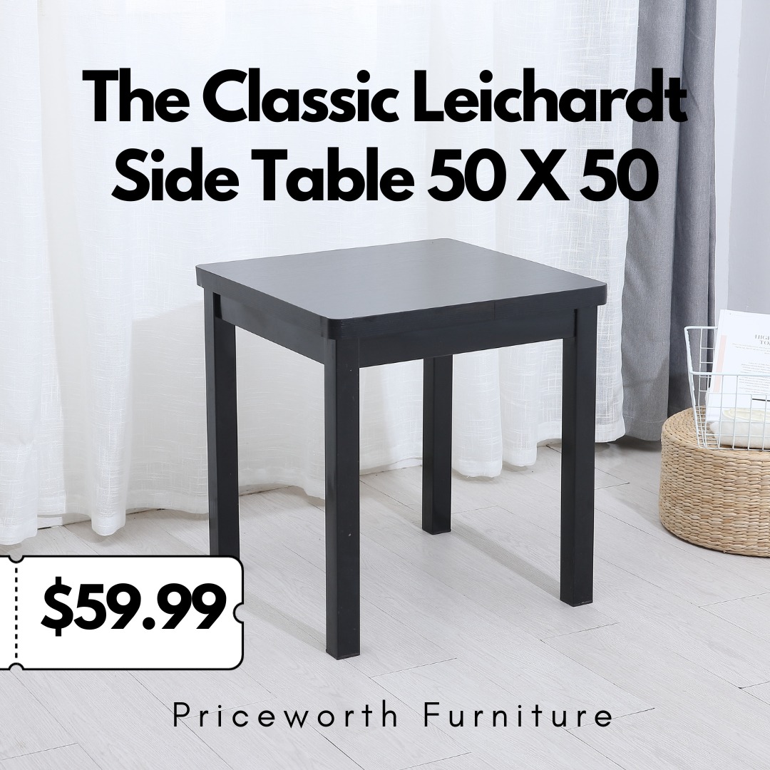 The Classic Leichardt Side Table 50 X 50 Only for $59.99, Home ...
