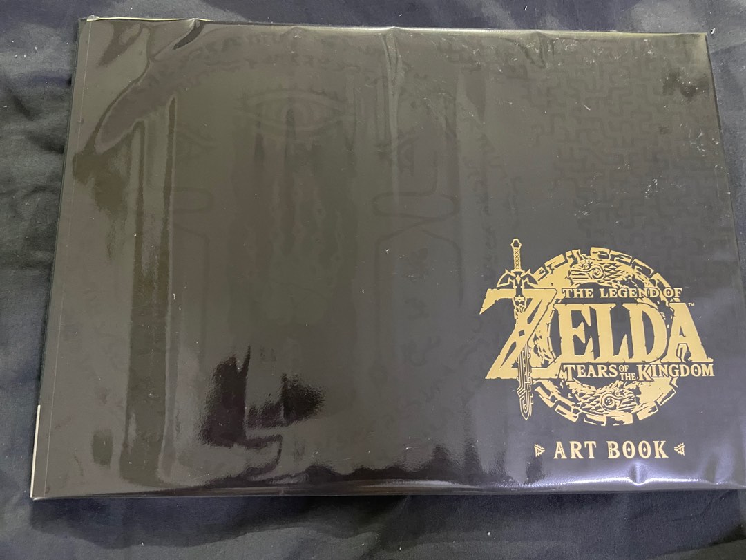 THE LEGEND OF ZELDA TEARS OF THE KINGDOM ART BOOK, Video Gaming, Video ...