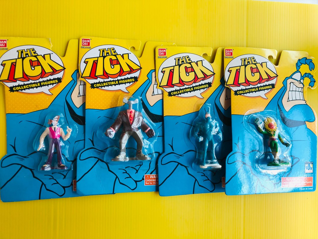 The Tick Collectible Figures, Hobbies & Toys, Toys & Games on Carousell