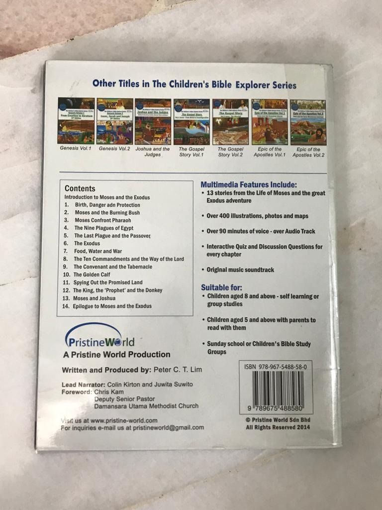 The Visual Bible Explorer Series: Moses and the Exodus, Hobbies & Toys ...