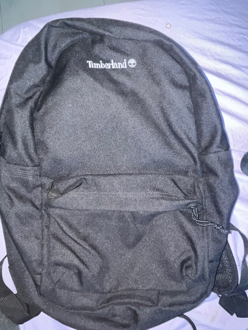 Timberland Backpack Black, Men's Fashion, Bags, Backpacks on Carousell