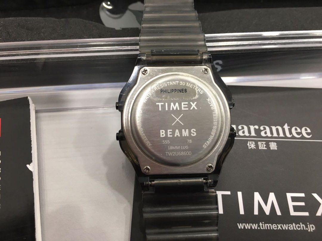 TIMEX X BEAMS classic digital, Men's Fashion, Watches & Accessories, Watches on Carousell