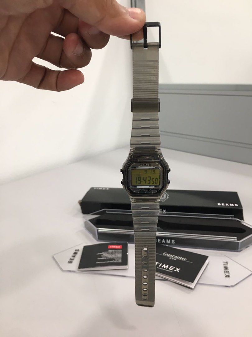 TIMEX X BEAMS classic digital, Men's Fashion, Watches & Accessories, Watches on Carousell