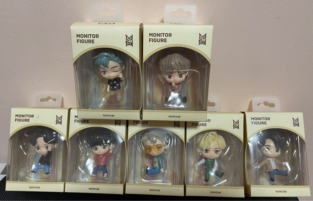 Tiny Tan BTS Dynamite Monitor Figure, Hobbies & Toys, Memorabilia & Collectibles, Fan ...