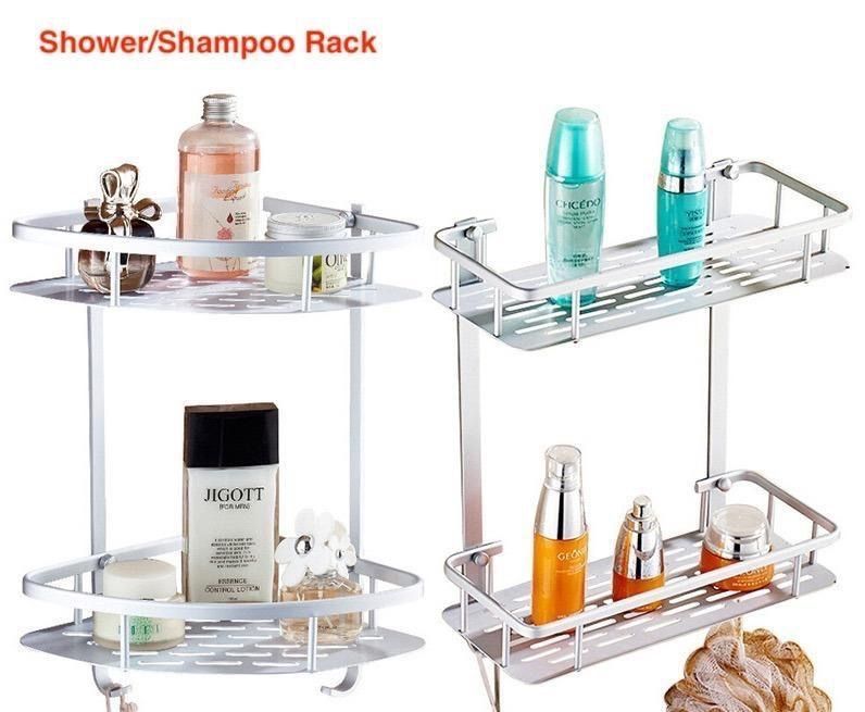 Toilet Cosmetic Rack Shampoo Rack Shower Rack Toilet Corner Rack ...